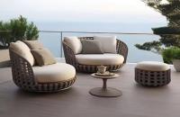 China Luxury Hotel Outdoor Sofa Set Outdoor Furniture Aluminum Resort Sofa Set Courtyard Outdoor Furniture for sale