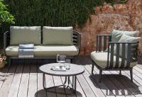 China Aluminum frame Rope Furniture outdoor sofa set Patio Sofa Set for sale