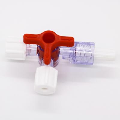 China One Two Three Way Infusion Tap Luer Lock Stopcock Medical for sale