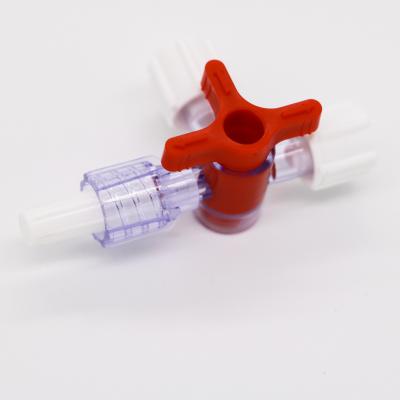 China High Flow High Pressure Three Way Stopcock Medical Materials Accessories for sale