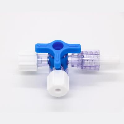 China Three 3 Way Infusion Stopcock Disposable CE ISO Approved for sale