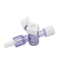 China Disposable Medical Luer Lock T Connector Extension Tube Three Way Stopcock for sale