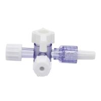 China Disposable Medical Luer Lock T Connector Extension Tube Three Way Stopcock for sale