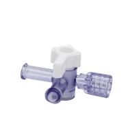 China Medical PC Three Way Stopcock High Flow Disposable With P Type Handle for sale