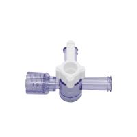 China Medical PC Three Way Stopcock High Flow Disposable With P Type Handle for sale