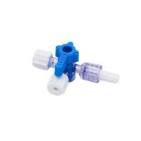 China Surgical Plastic High Flow Three Way Stopcock Disposable Rotatable for sale