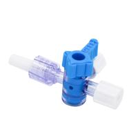 China Surgical Plastic High Flow Three Way Stopcock Disposable Rotatable for sale