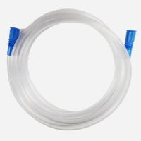 China Disposable High Elastic PVC Surgical Suction Connecting Tube With Yankauer Handle for sale