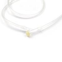China 60 Drops /Ml Hospital Disposable IV Fluid Giving Set With 150ml Burette Chamber for sale