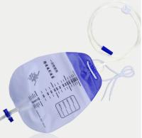China 500ml 1000ml Disposable Surgical Urine Bags Catheter Pee Bag CFDA for sale