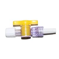 China Hight Quality Yellow 2 Way Stopcock with Luer Valve for sale