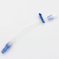 China Anesthesiology iV ICU Medical Needle Free Connector With Single Channel Extension Tube for sale