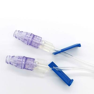 China Medical PVC Neutral Pressure Needle Free Connector Infusion Devices ISO for sale