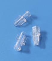 China Medical Luer male/female union with wing transparent internal and external screw thread for sale