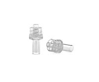 China Medical Luer male/female union with wing transparent internal and external screw thread for sale
