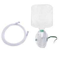 China PVC Non Rebreather Oxygen Mask Paediatric Non Rebreathing Mask With Safety Vent for sale