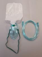 China PVC Non Rebreather Oxygen Mask Paediatric Non Rebreathing Mask With Safety Vent for sale