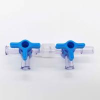 China Disposable Surgical Plastic Three Way Stopcock Flow Control Luer Stopcock Valve for sale