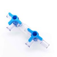China Disposable Surgical Plastic Three Way Stopcock Flow Control Luer Stopcock Valve for sale