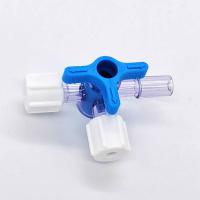 China Disposable Surgical Plastic Three Way Stopcock Flow Control Luer Stopcock Valve for sale