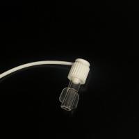 China Medical PC Transparent Female Luer Connector Luerlock with Wing for sale