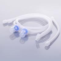 China PE EVA Plastic Medical Components 15mm Pediatric Corrugated Breathing Circuit Tube for sale