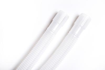 China PE EVA Plastic Medical Components 15mm Pediatric Corrugated Breathing Circuit Tube for sale