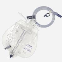 China ICU Disposable Foley Urine Collection Bag With Measured Volume Meter for sale