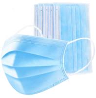 China Earloop CE Type II Medical 3 PLY Disposable Face Mask Non Woven Fabric for sale