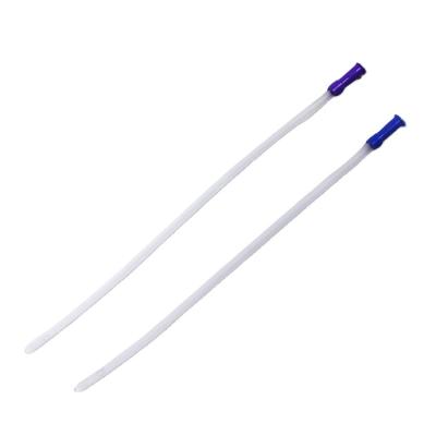 China Disposable Plastic Medical Components 40cm PVC Rectal Enema Colon Tube for sale