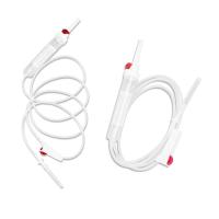 China Disposable Medical IV Transfusion Blood Tubing Set 150cm PVC Tube Length for sale