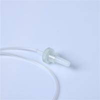 China Transparent Infusion EOS Medical Extension Tube With Male Female Luer Lock for sale