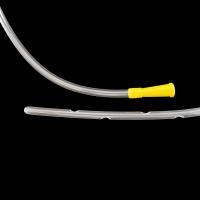 China Transparent 125cm Medical Stomach Feeding Tube PVC Nelaton Catheter Size 14 Fr for sale