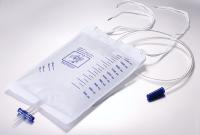 China Adult Men Disposable Urine Bags 2000ml Foley Catheter Collection Bag ISO With Strap for sale