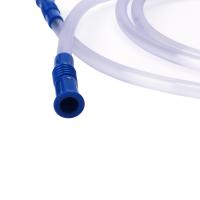 China CE ISO Medical Yankauer Latex Free Suction Connecting Tube Disposable for sale