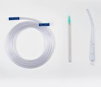 China Disposable Medical PVC Straight Suction Connecting Tube Ethylene Oxide Sterilized for sale
