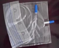 China Medical Disposable Catheter Bags Transparent 1000 Ml Urinary Leg Bag for sale