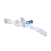 China Disposable 1 2 3 Way Needle Free Infusion Set Needleless Adapters IV Infusion Tube for sale