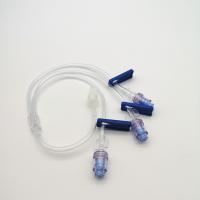 China Anesthesiology IV ICU 1 Channel Medical Extension Tube With Needleless Connector for sale