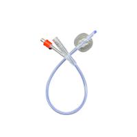 China Multicolor Medical Foley Catheter 24fr 26fr 3 Way Urinary Catheter Irrigation for sale
