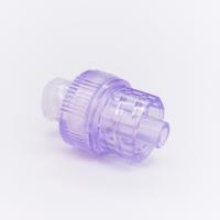 China Negative Pressure Disposable Infusion Y Connector Transparent Needle Free for sale