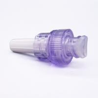 China Negative Pressure Disposable Infusion Y Connector Transparent Needle Free for sale