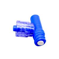 China Needleless Medical Infusion Connector Blue Positive Pressure for sale