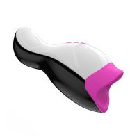 China Black Vibrating Male Masturbator Cup Automatic Electric Masturbation Toy for Adult Men 12 Pack for sale