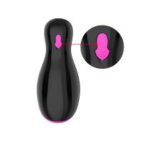 China Black Vibrating Male Masturbator Cup Automatic Electric Masturbation Toy for Adult Men 12 Pack for sale