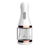 China TPR TPE Male Female Masturbator Inverted Buttocks with Rotation and Pronunciation 2 in 1 for sale