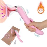 China Clitoral Stimulator Vibrator with Licking Tongue and Sucking Function for Women for sale
