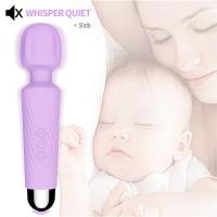 China 20 Vibration Modes 360 Degree Bend Waterproof USB Rechargeable Female Vibrator 20x4 cm for sale