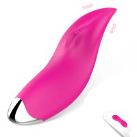 China Mini Wireless Wearable Vibrator Medical Silicone 9 Modes Clitoral Nipple Stimulator for sale