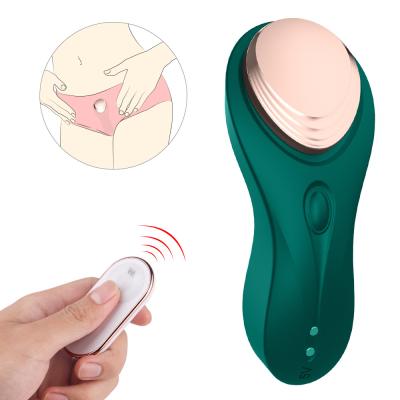 China Silicone Panty Vibrator for Women IPX7 Waterproof Adult Sex Toy 70x35x15mm for sale